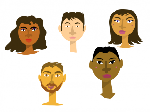 Five faces – Razblint